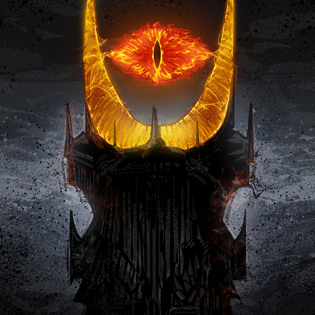 LOTR Tower - Art Print by Nikita Abakumov | GIANT ART