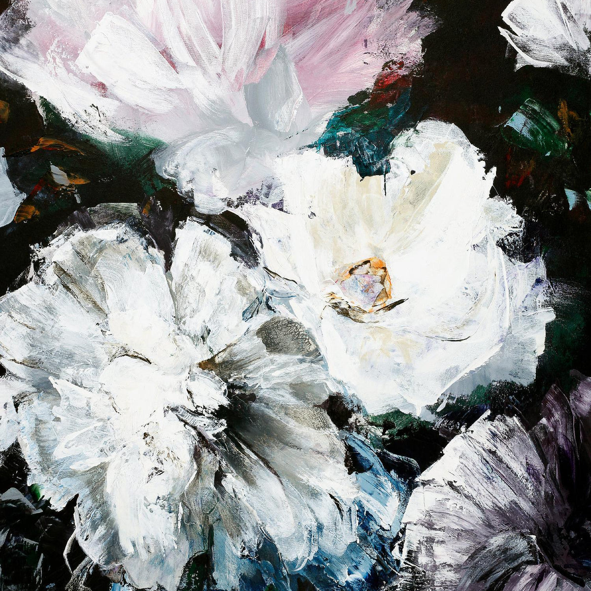 Soft Hue Flowers - Art Print by Design Fabrikken | GIANT ART